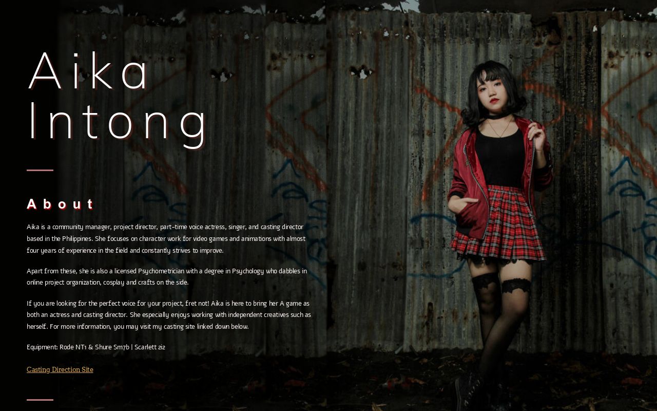 Aika Intong - VA | Casting Director | Community Manager